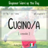 Italian Word of the Day: Cugino/a (cousin) - Daily Italian Words