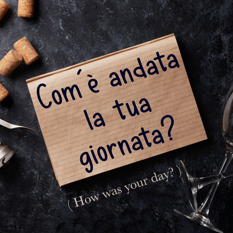 Italian phrase: how are you doing today? (how are you today ...