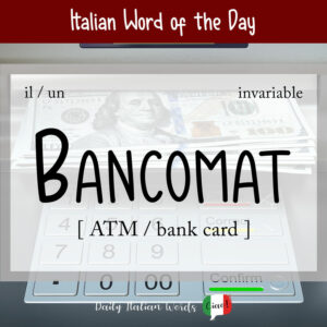 Database of Italian Words and Phrases - Daily Italian Words