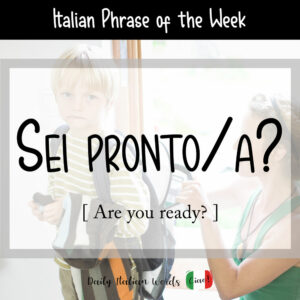Database of Italian Words and Phrases - Daily Italian Words