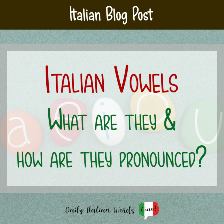 Blog Archives - Daily Italian Words
