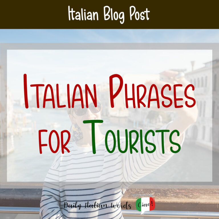 Learn These 27 Basic Italian Travel Phrases for Tourists Before ...