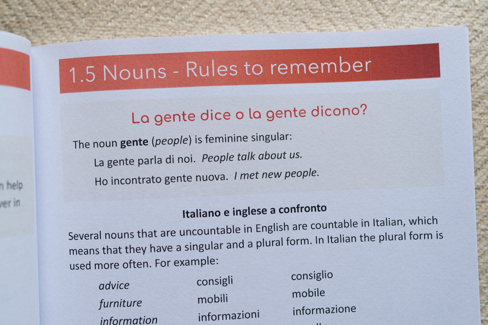 Review of 'Italian Grammar – Concise & Clearly Explained' - An Italian ...