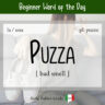 Italian Word of the Day: Puzza (bad smell) - Daily Italian Words