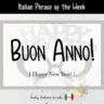 How to Say "Happy New Year!" in Italian - Buon Anno! - Daily Italian Words