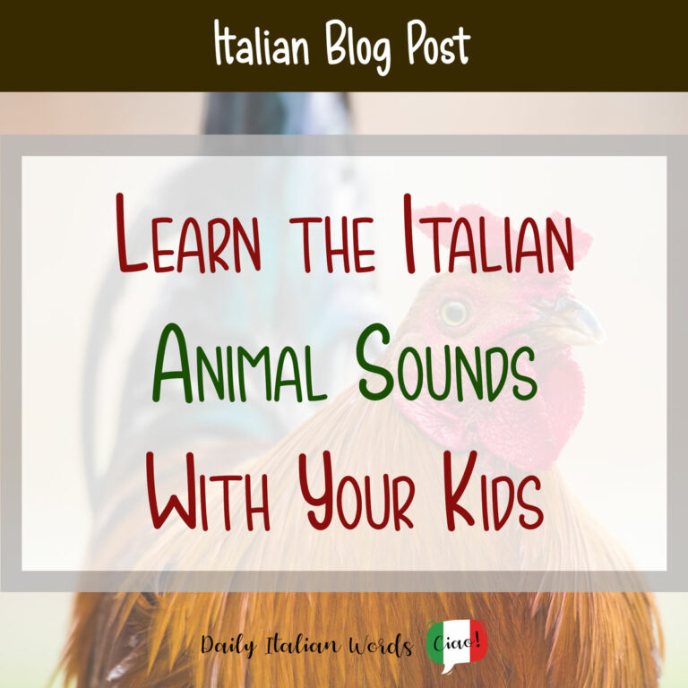 10 Common Animal Sounds in Italian - Daily Italian Words