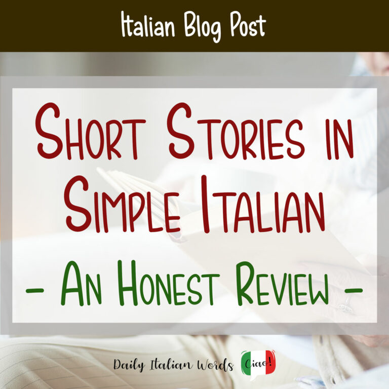 Short Stories in Simple Italian by Serena Capilli - An Honest Review ...