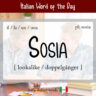 Italian Word of the Day: Sosia (lookalike / doppelgänger) - Daily ...