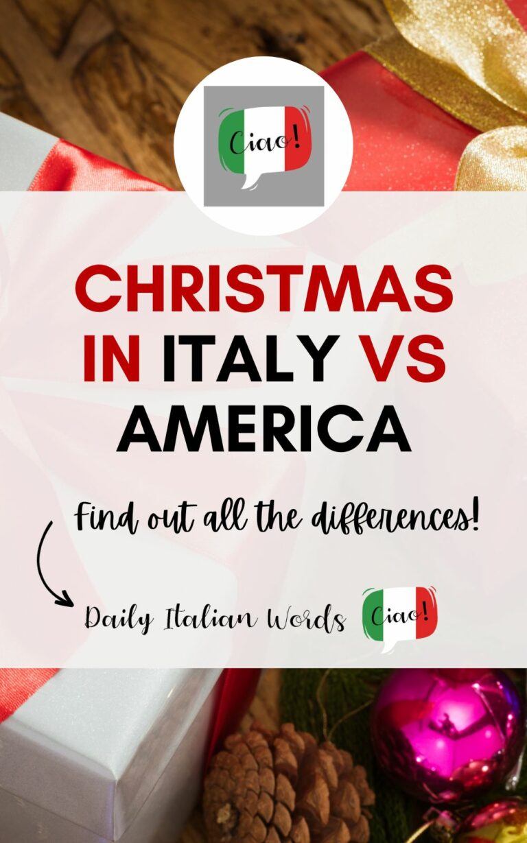 Christmas in Italy vs the USA - Daily Italian Words