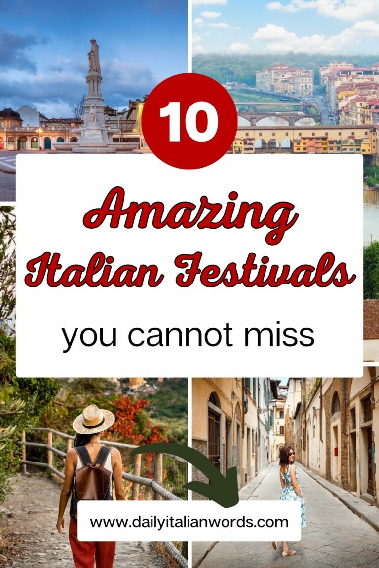 10 Incredibile Italian Festivals Not to Miss - Daily Italian Words