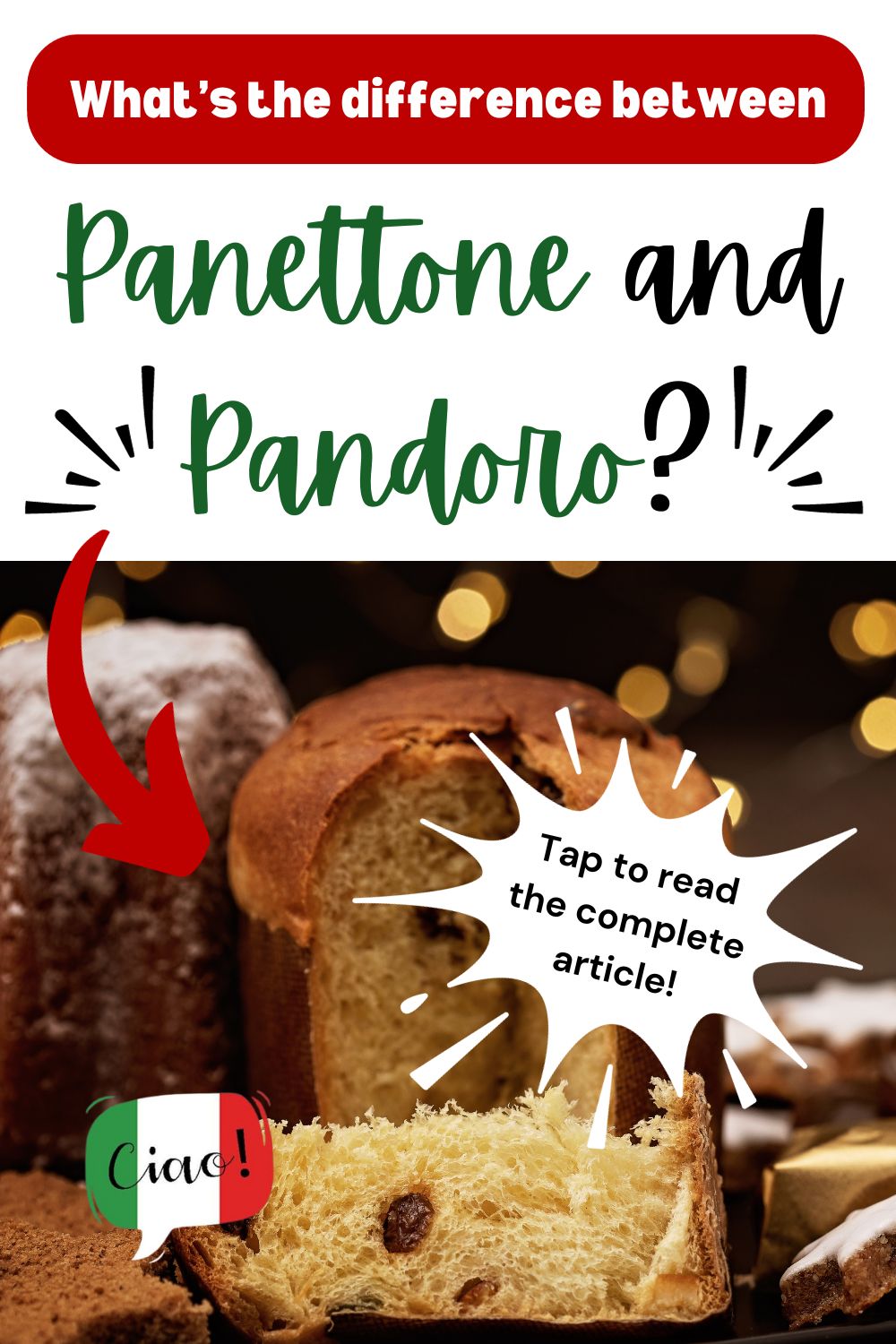 What's the difference between Pandoro and Panettone? - Daily Italian Words