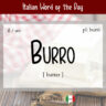 Italian Word of the Day: Burro (butter) - Daily Italian Words