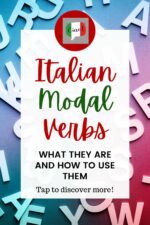 Learn the Italian Modal Verbs: Volere, Potere, Dovere, Sapere - Daily ...