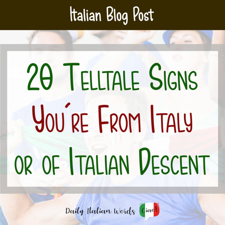 "You Know You're Italian If..." - 20 Telltale Signs You're From Italy ...